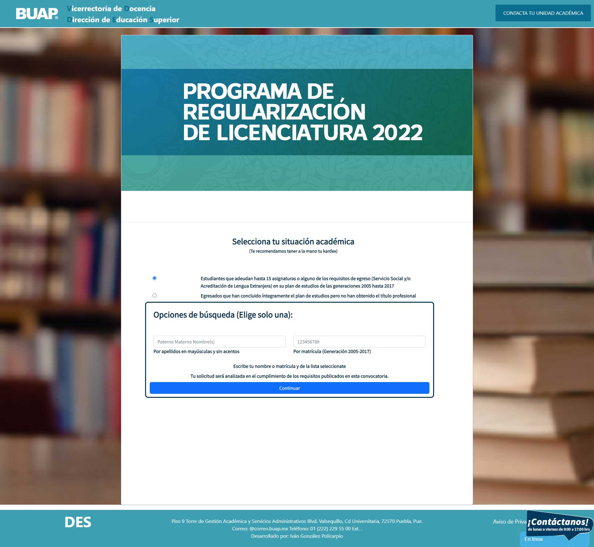 BUAP ofrece regularizar licenciatura y obtener título | 2022