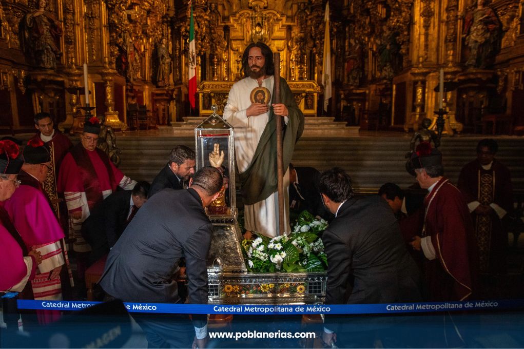 Reliquia de San Judas Tadeo recorrerá Puebla en agosto